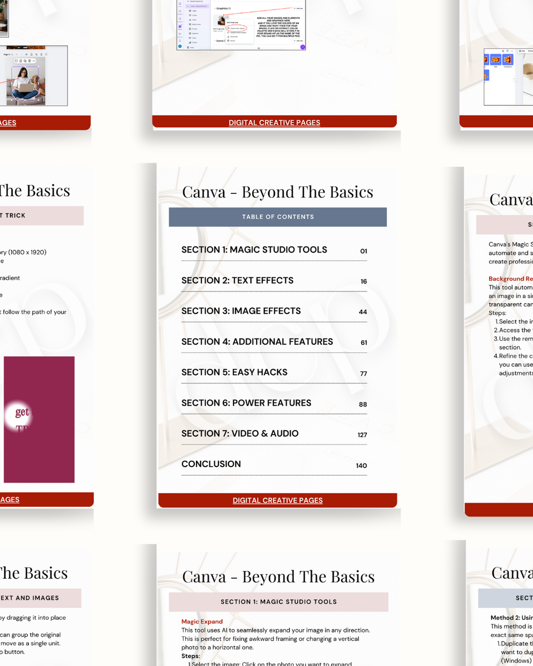 Digital Creative Pages Shop